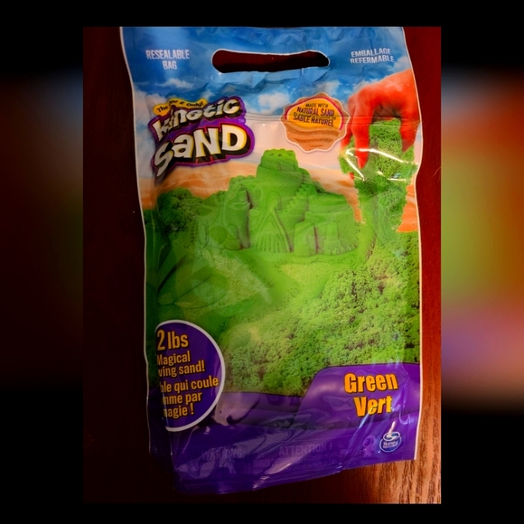 Kinetic Sand | Toys | Green Kinetic Sand 2 Lbs | Poshmark